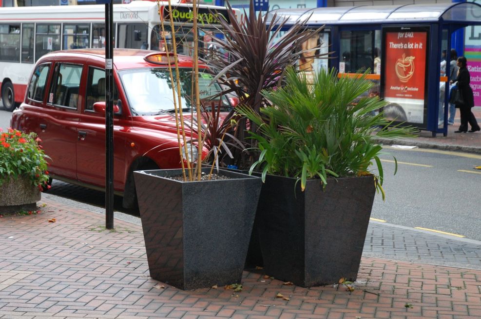 Birmingham City Centre - Heavy Duty, Large Planters for City Centres ...