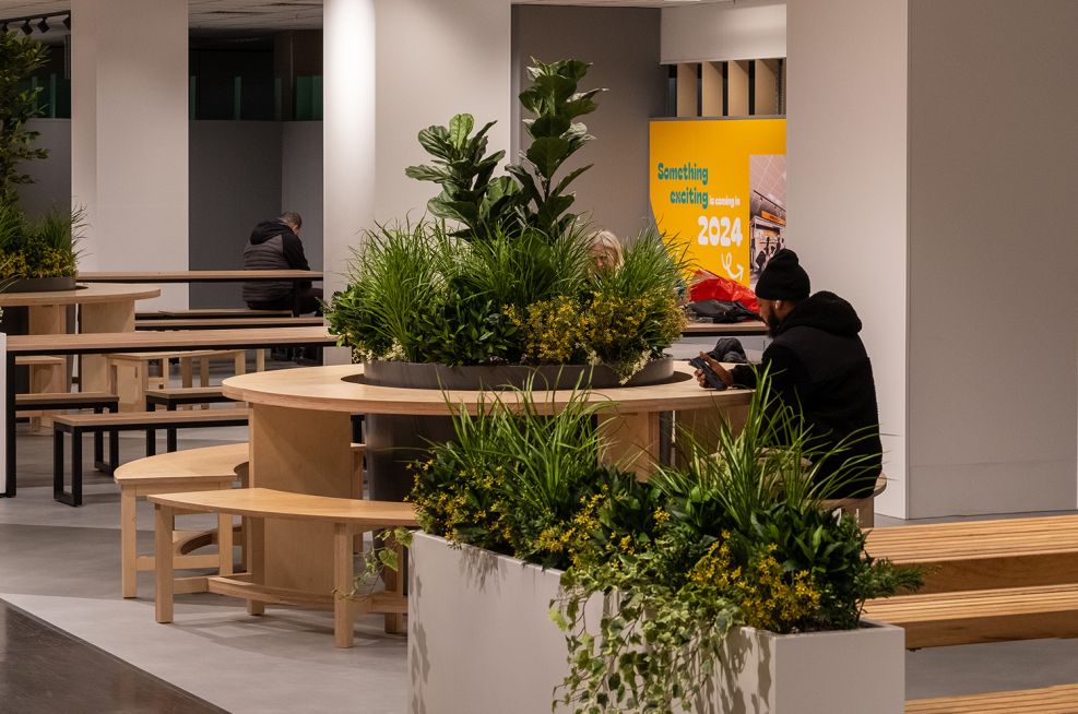 Exchange Shopping Centre, Ilford IG1 – Interior Landscaping Planters ...