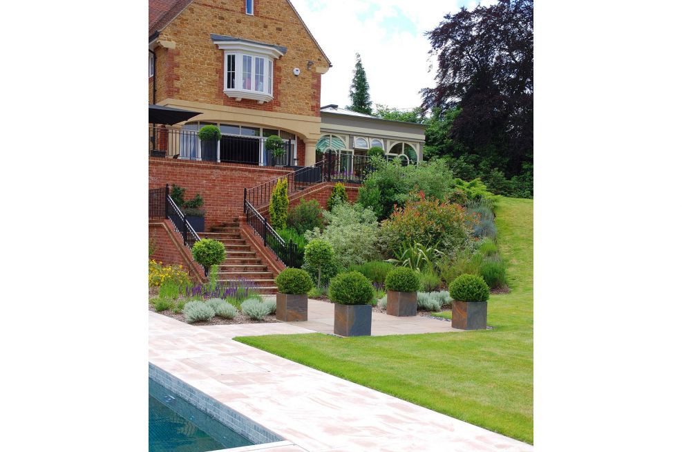 High-End Residential New Build - Planters and Plant Pots for ...